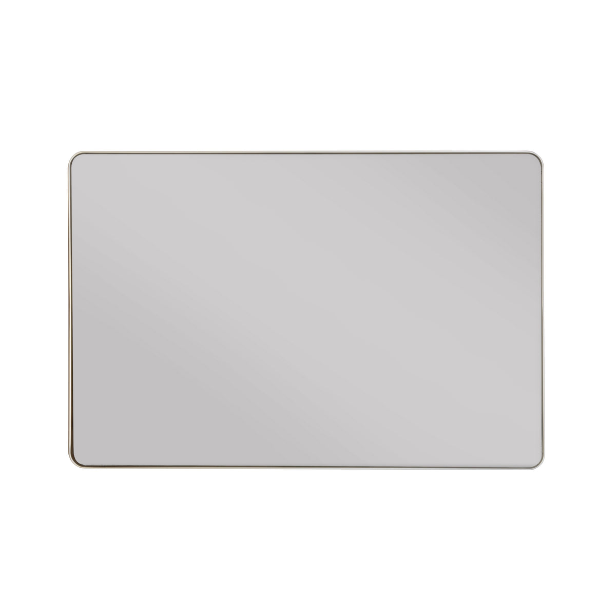 American Furniture Classics Model Gold Framed Rounded Corner Mirror ...