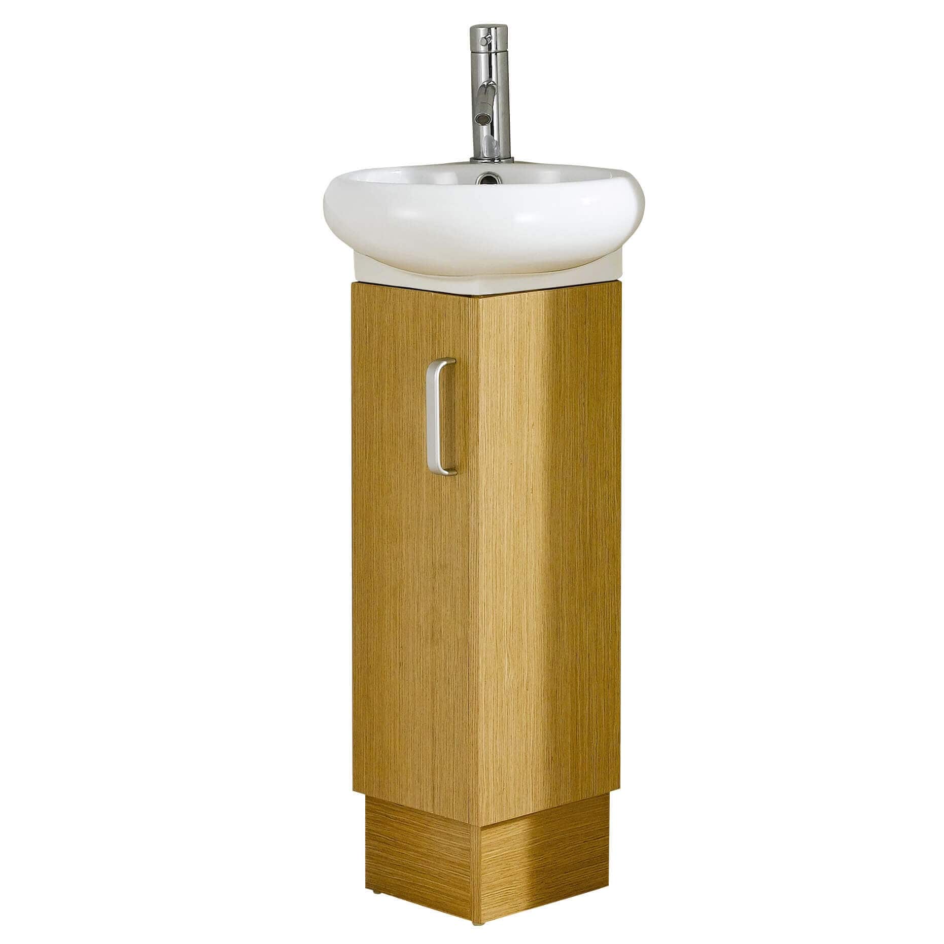 Fine Fixtures Milan 15-inch Vanity with Vitreous China Sink Top – Overstock