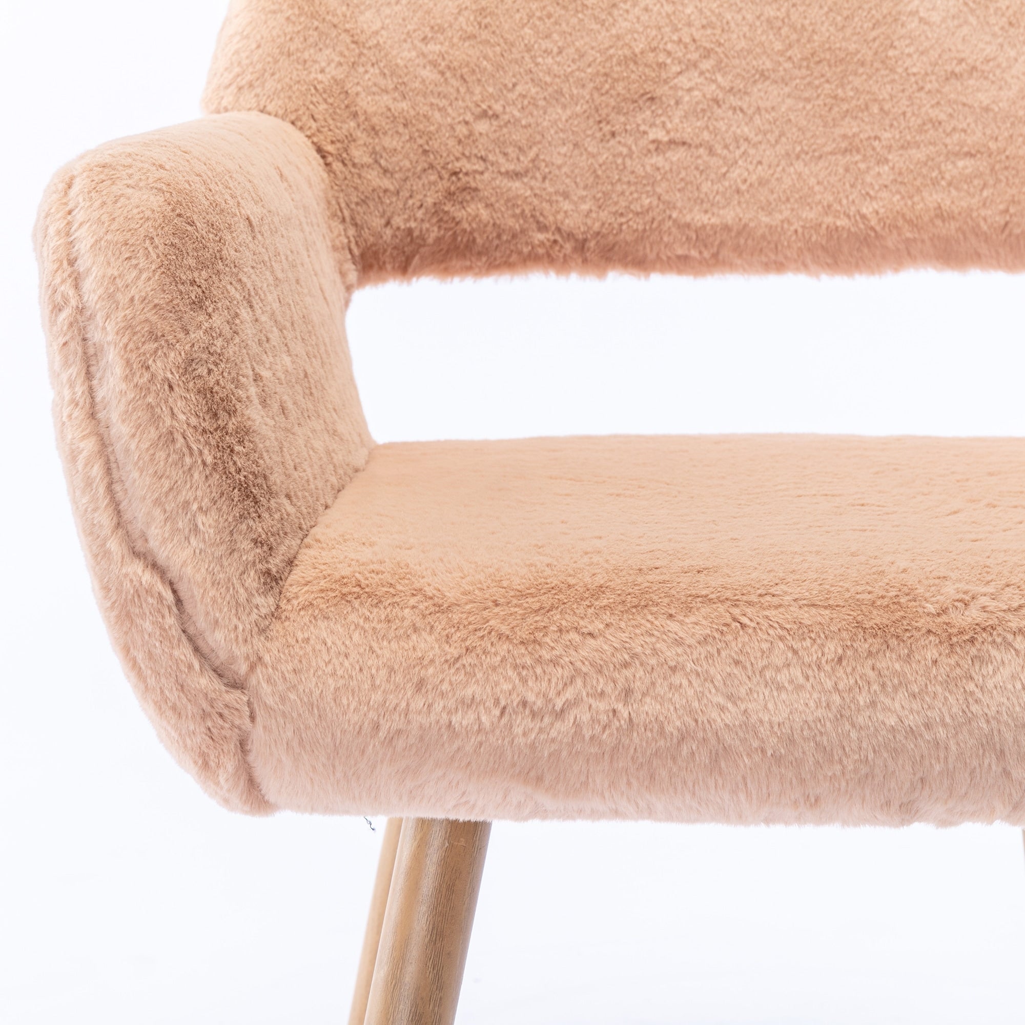 HengMing Dining Chairs with Fake Fur – Overstock